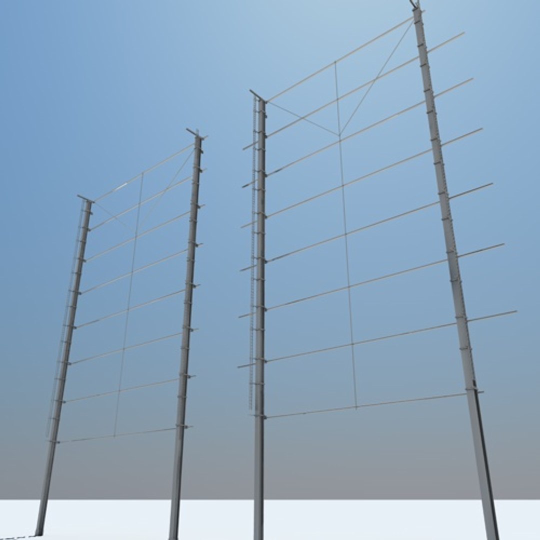 3d Model Industrial Framework