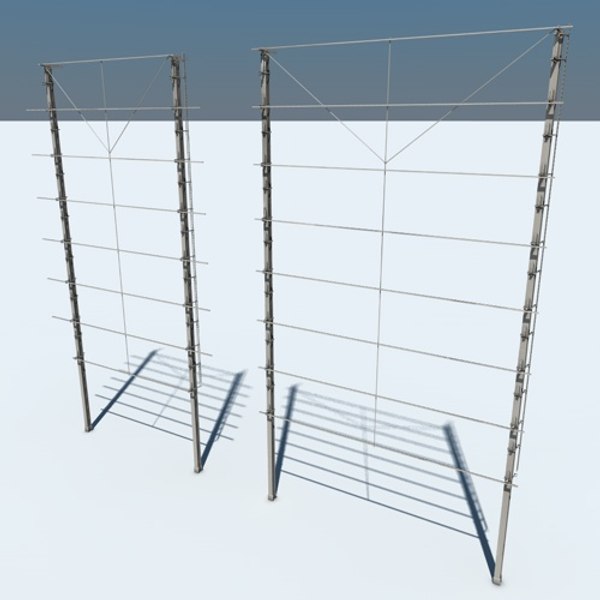 3d model industrial framework