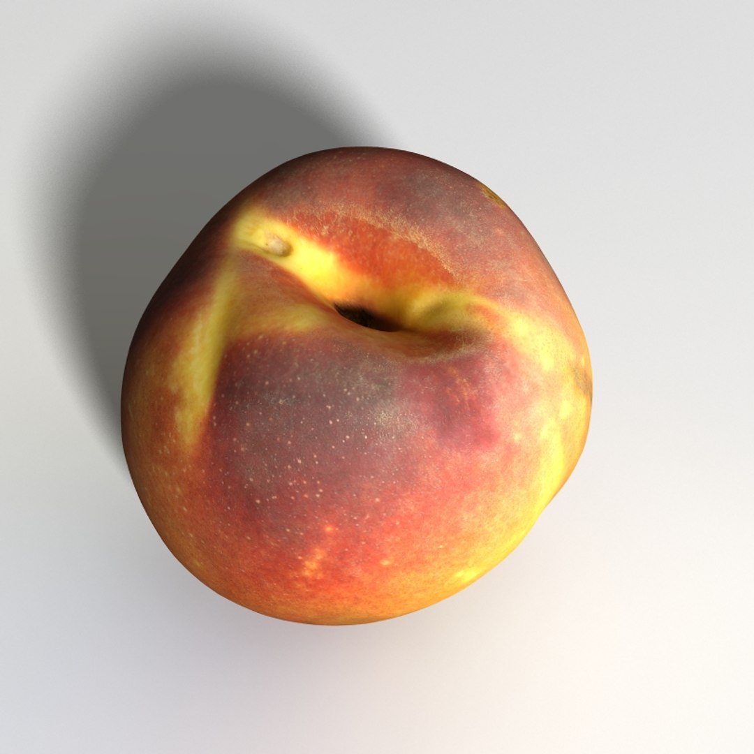 3D Peach - TurboSquid 1203012