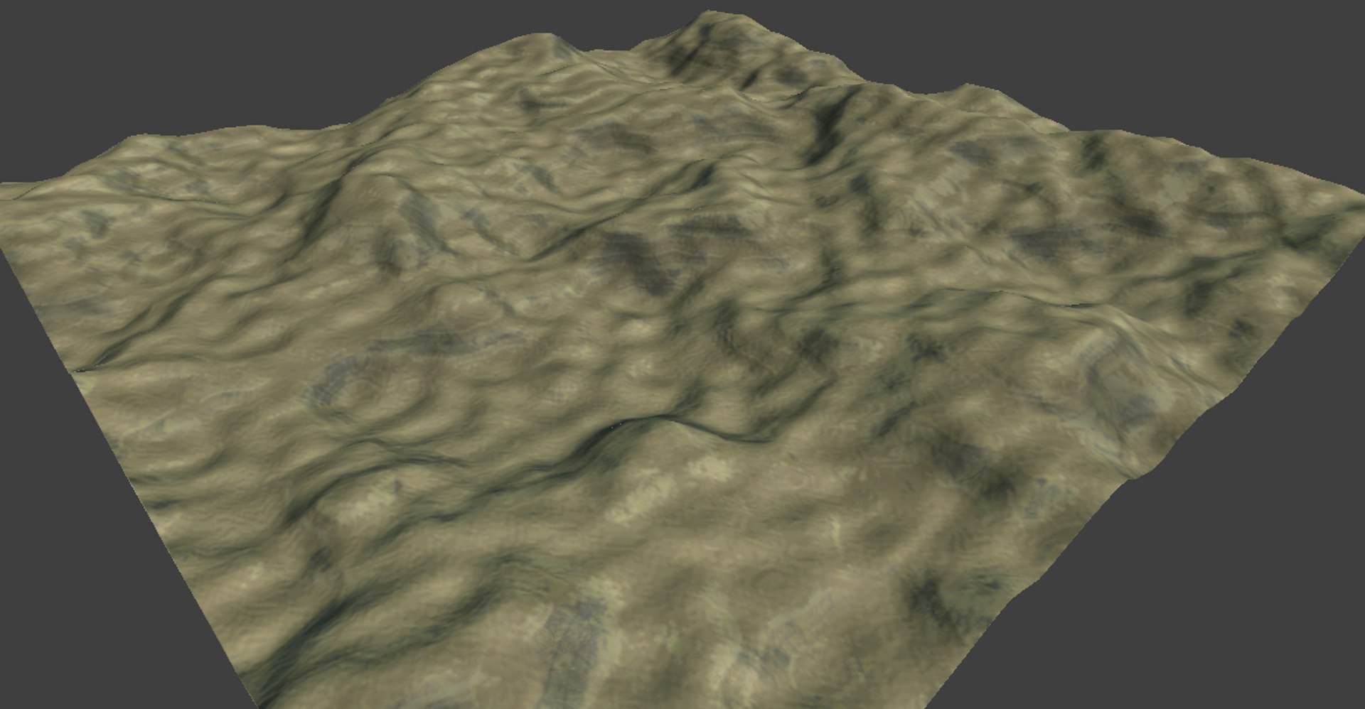 Blender Desert Terrain Pack 3ds