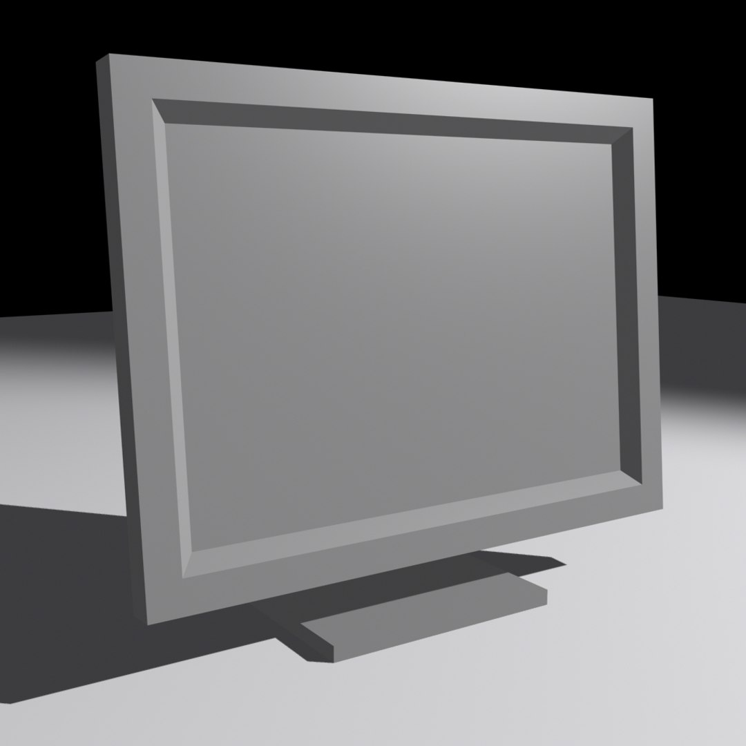 Computer Monitor 3d Model
