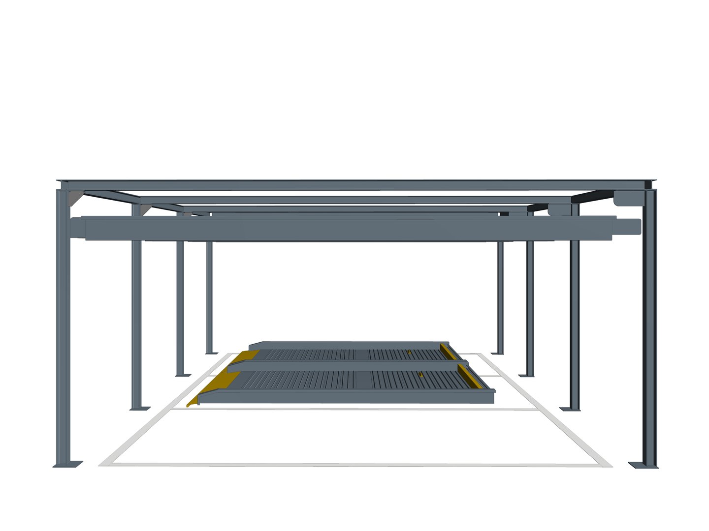 3D Double Parking System - TurboSquid 1892220