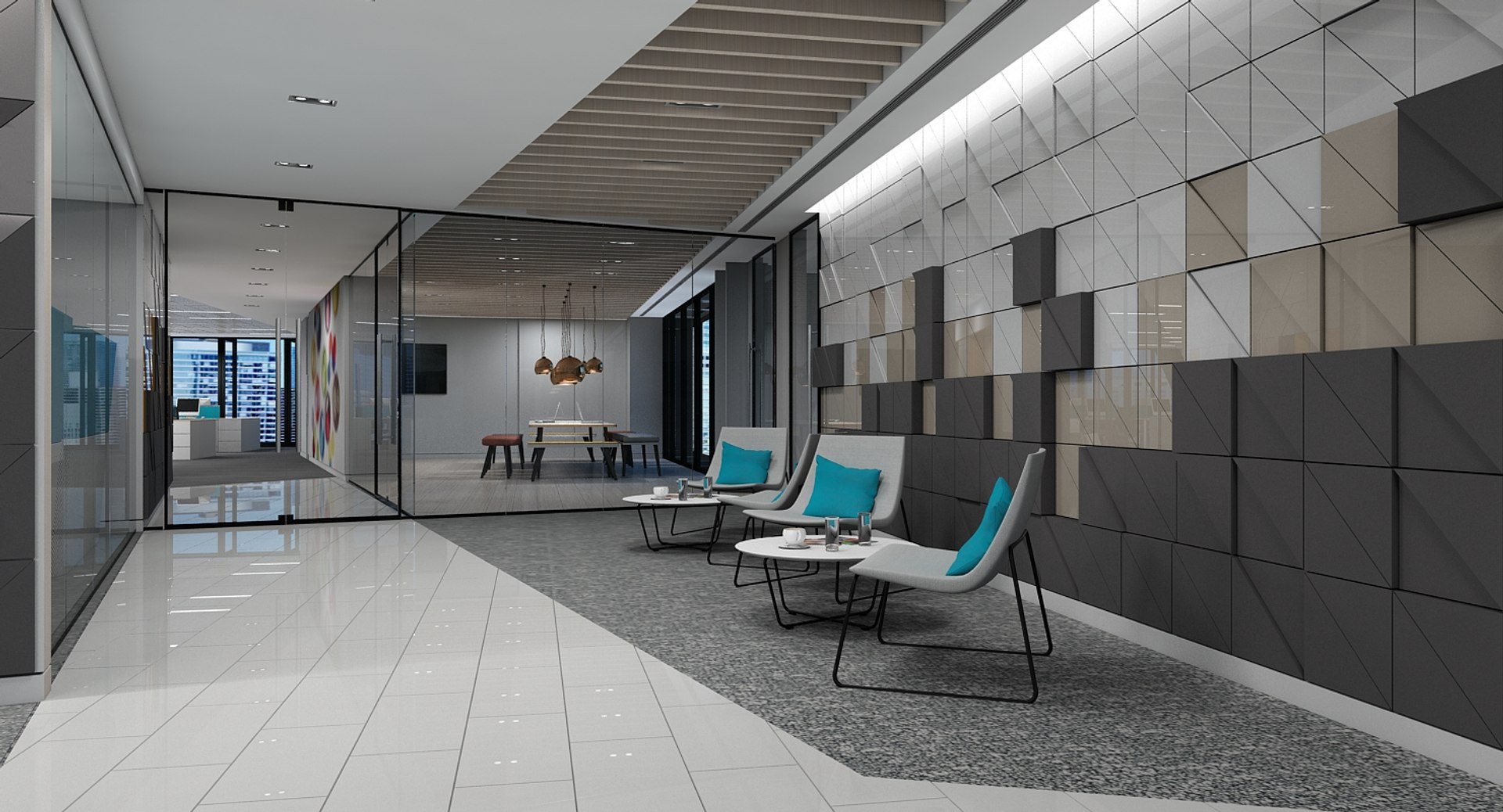 3d Model Office Interior