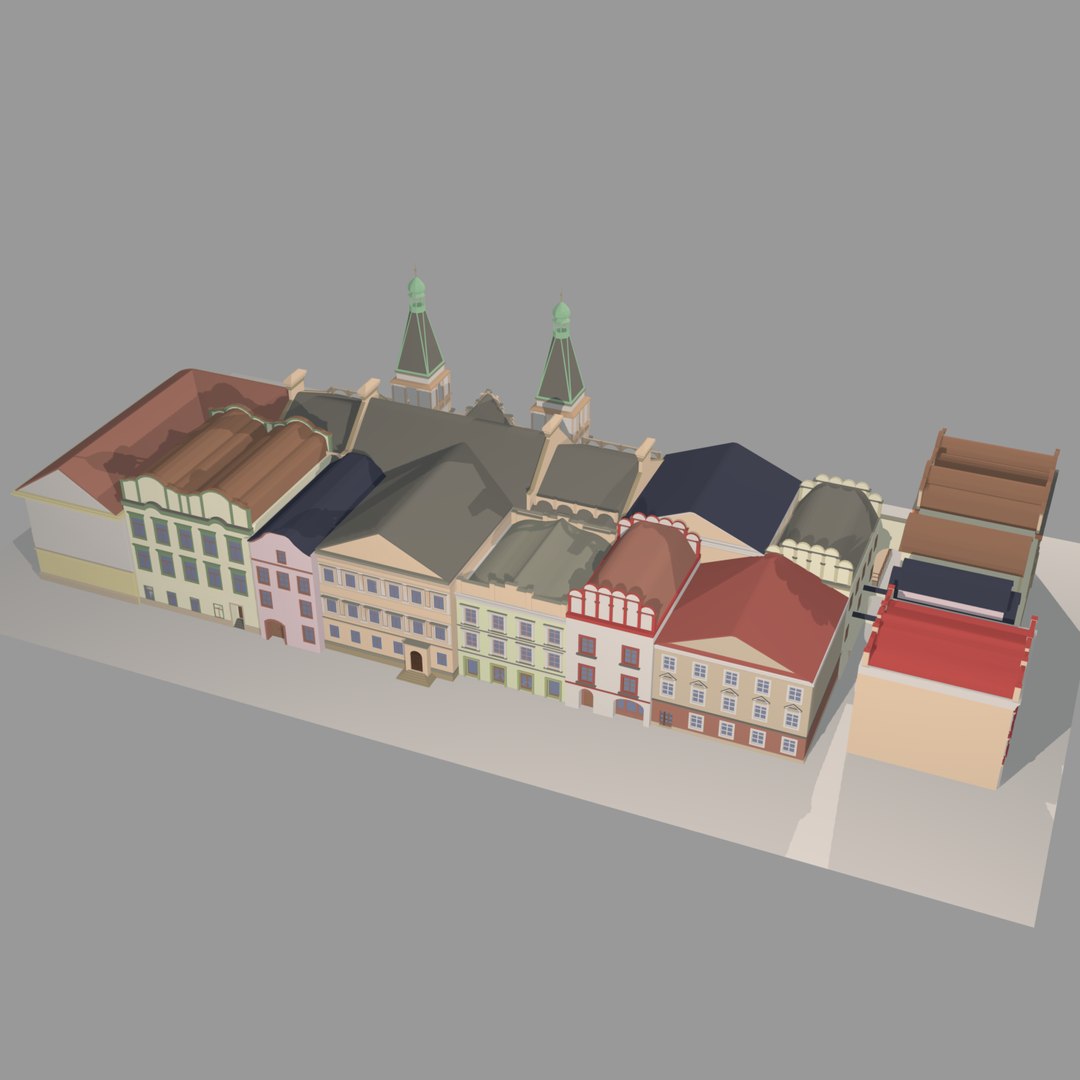 City Center 3D Model - TurboSquid 1419368