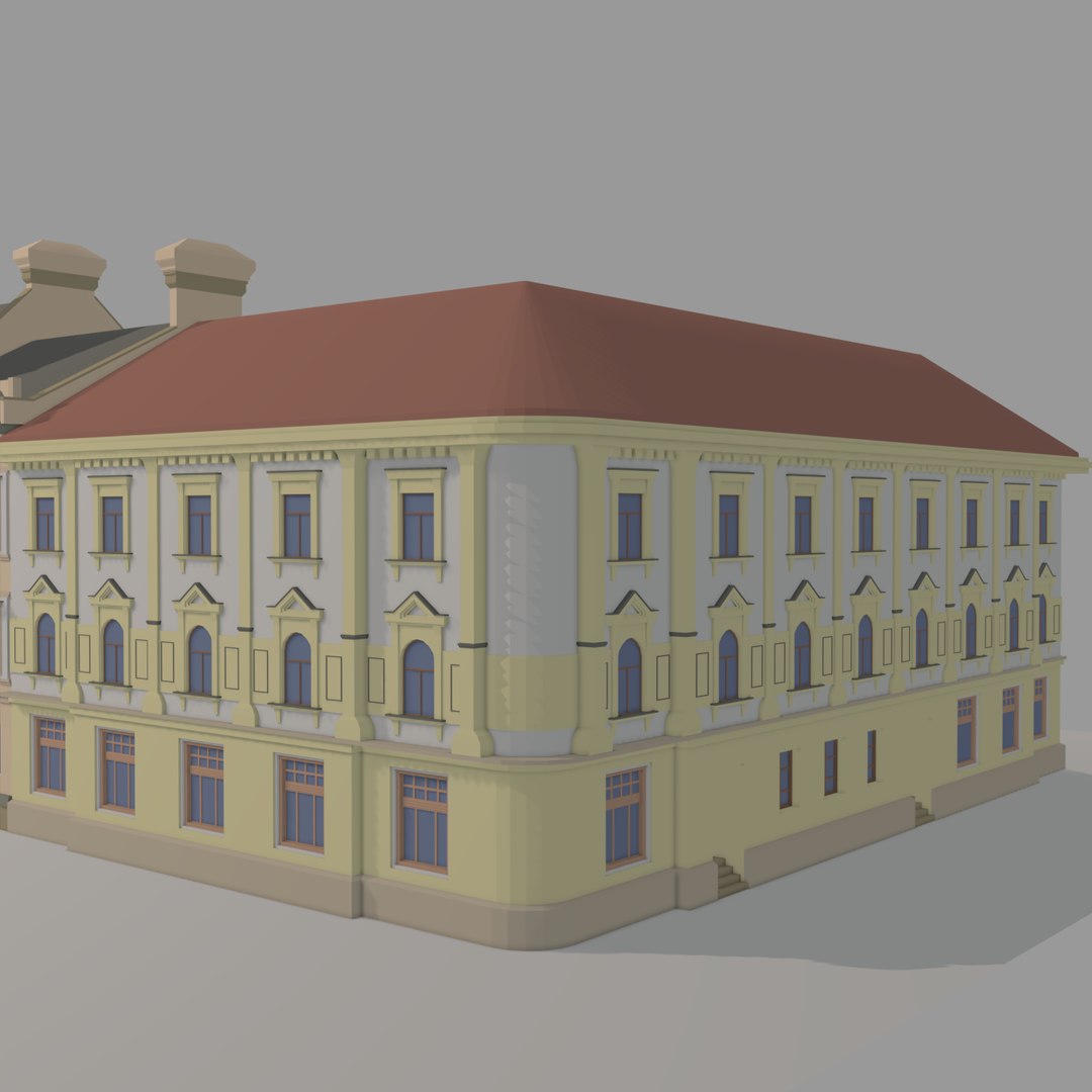 City Center 3D Model - TurboSquid 1419368