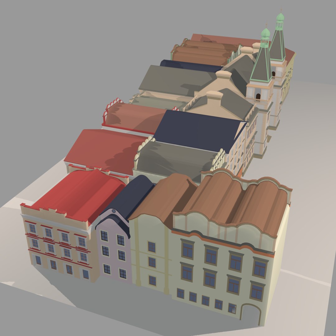 City Center 3D Model - TurboSquid 1419368