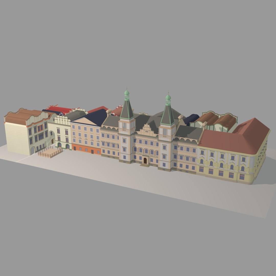 City Center 3D Model - TurboSquid 1419368