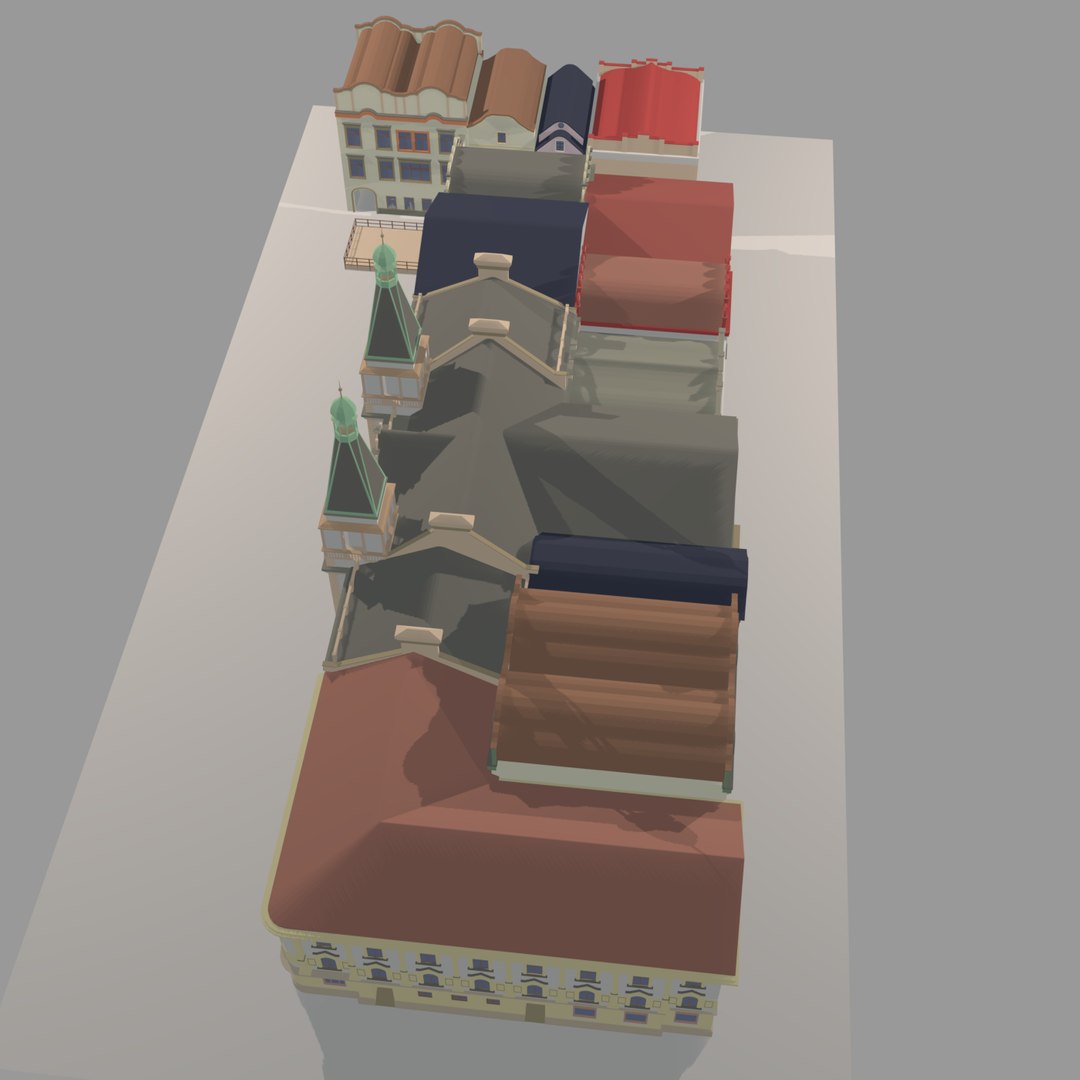 City Center 3D Model - TurboSquid 1419368