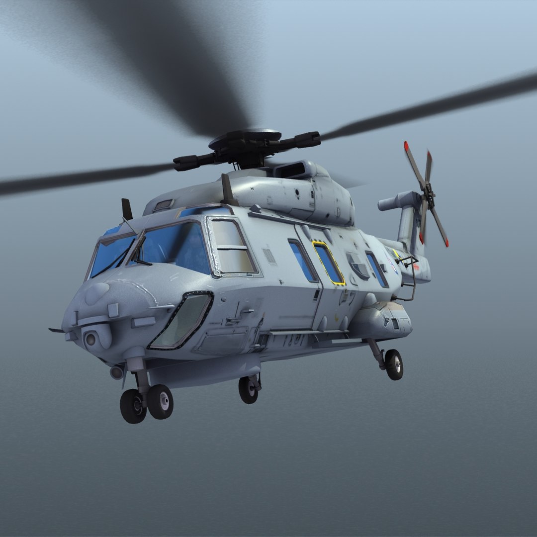 Nh90 Helicopter 3d Max