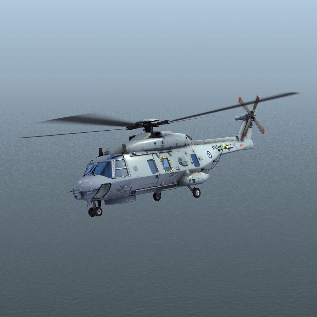 Nh90 Helicopter 3d Max