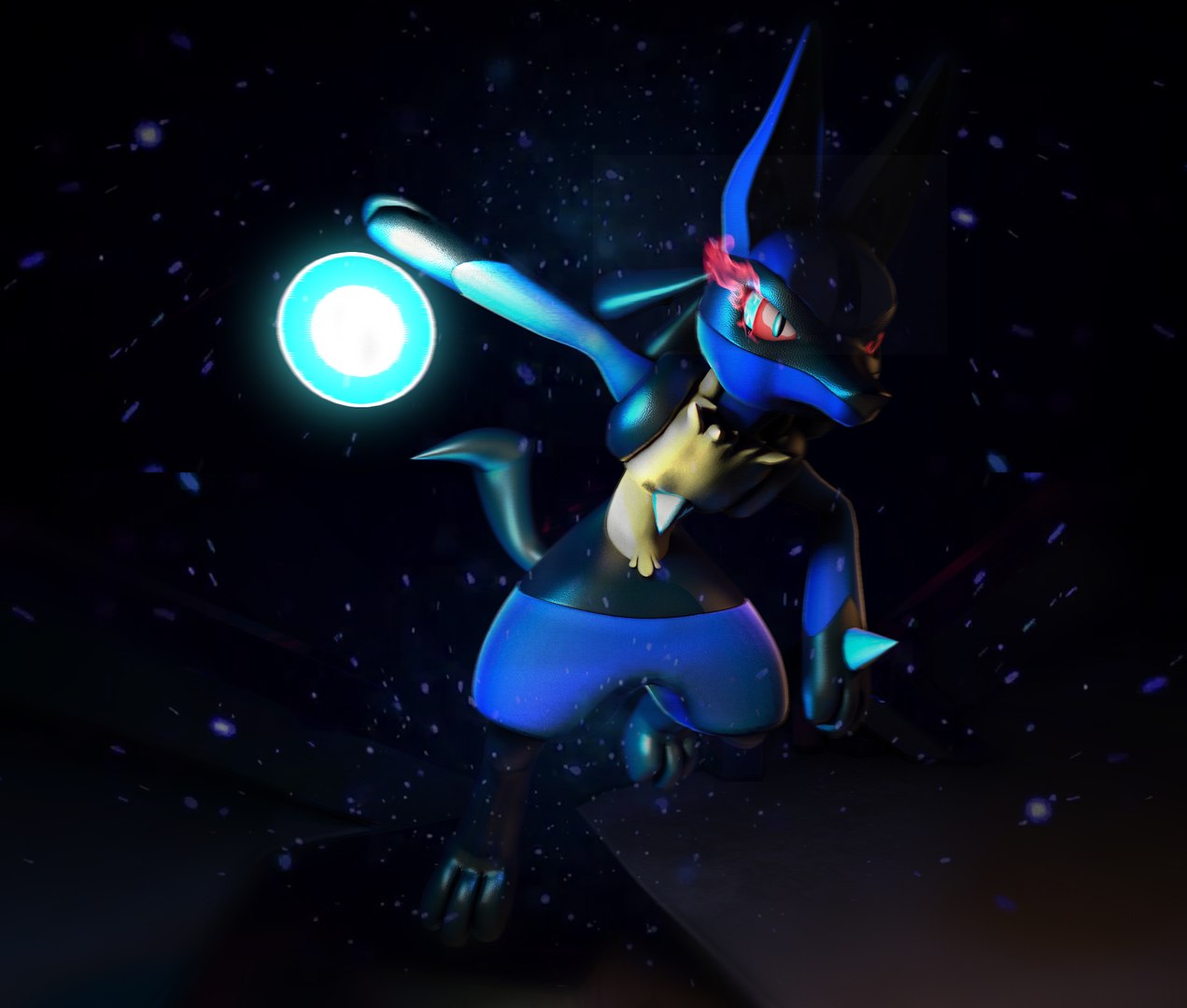 3D lucario model - TurboSquid 1154664