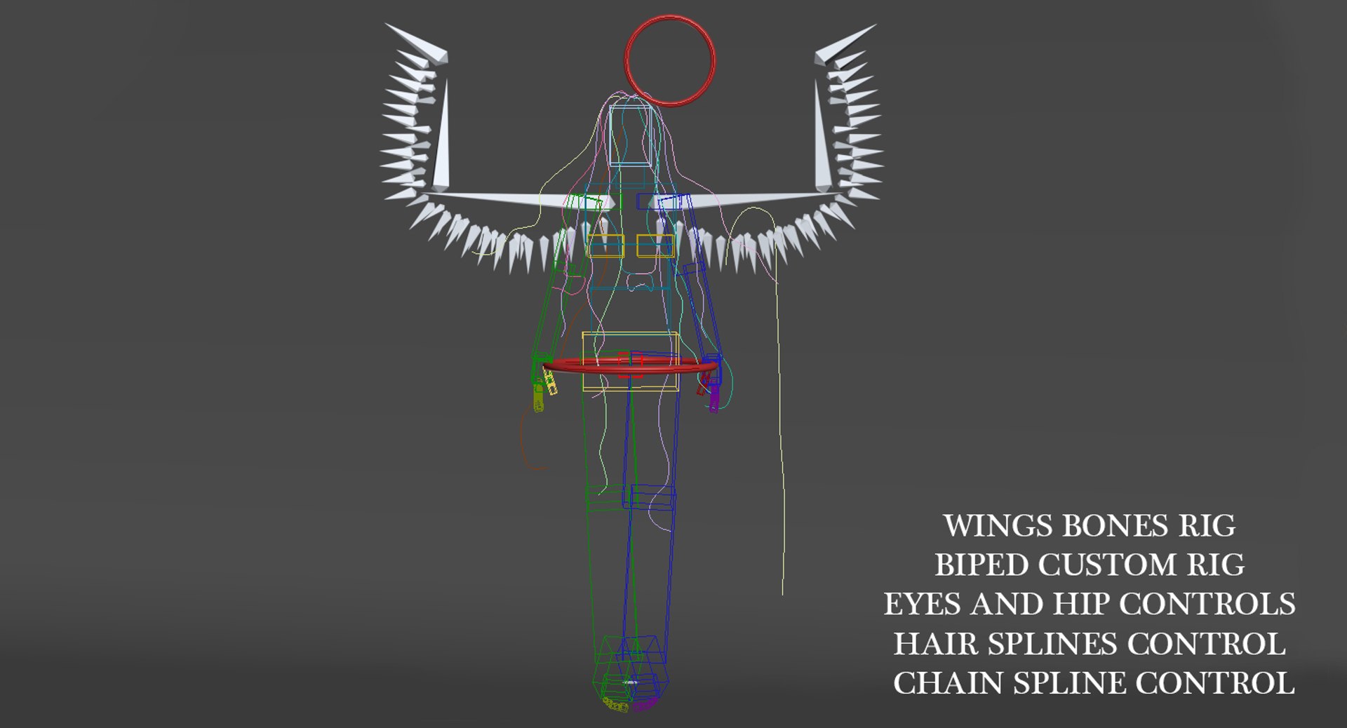 3D evora fantasy woman rig - TurboSquid 1170747