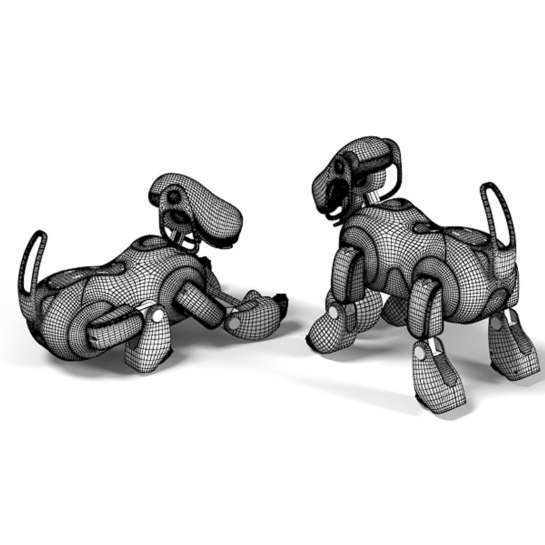 3d 3ds Sony Aibo Ers-7