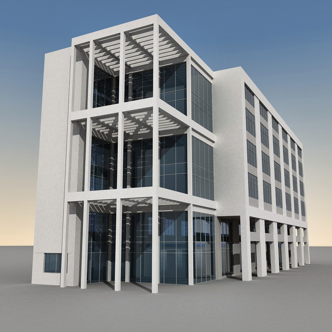 3d Model Modern Building