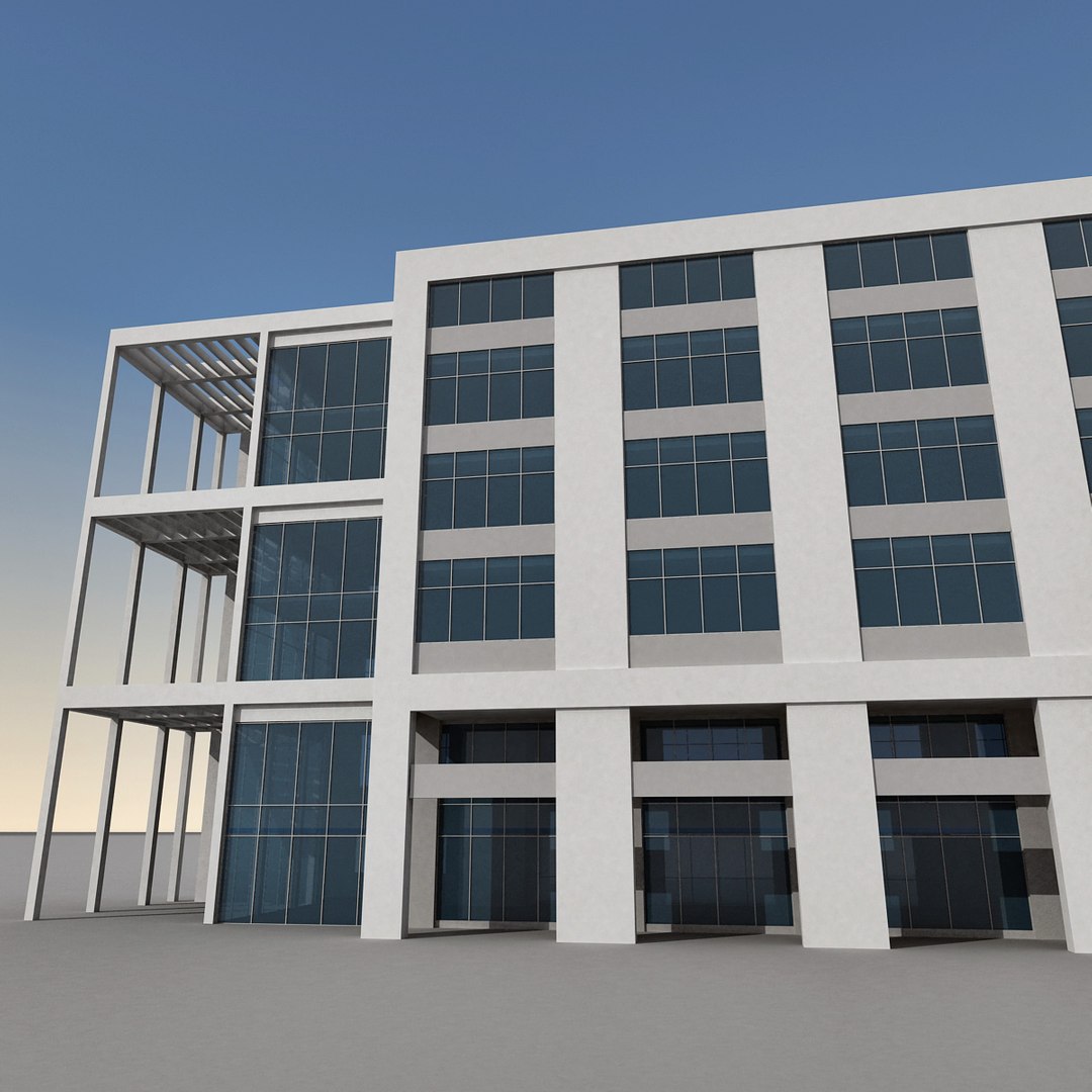 3d Model Modern Building