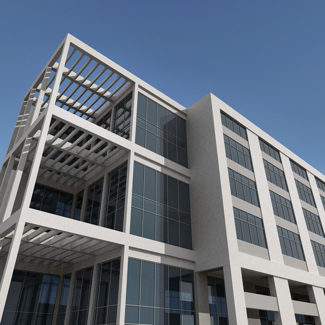 3d Model Modern Building