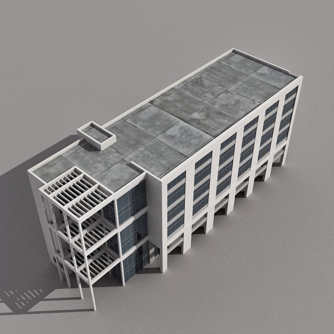 3d Model Modern Building