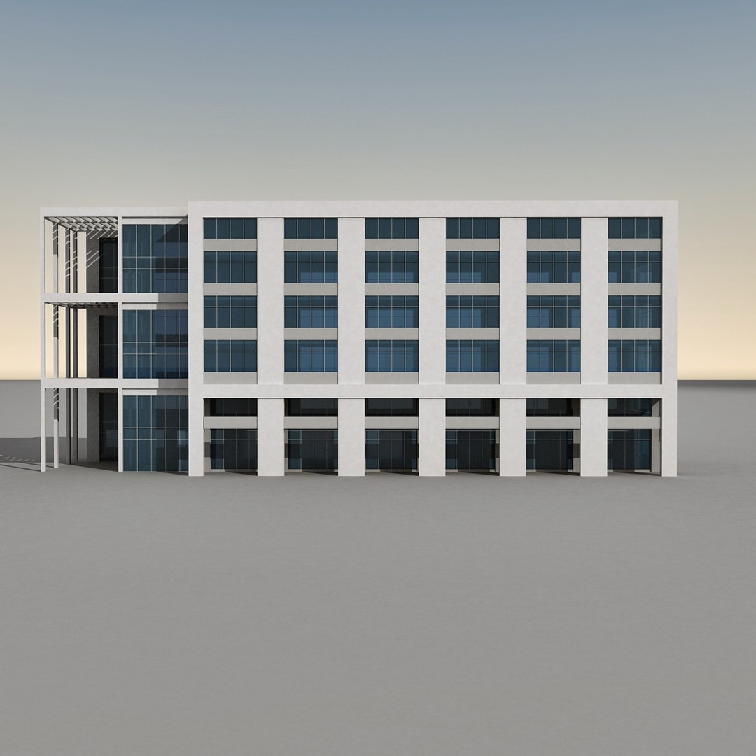 3d Model Modern Building
