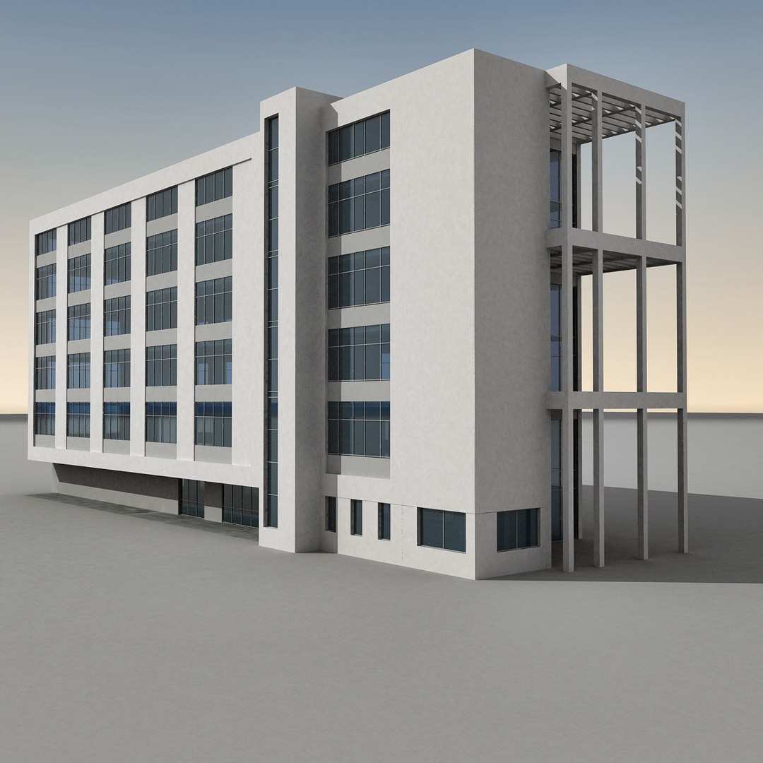 3d Model Modern Building