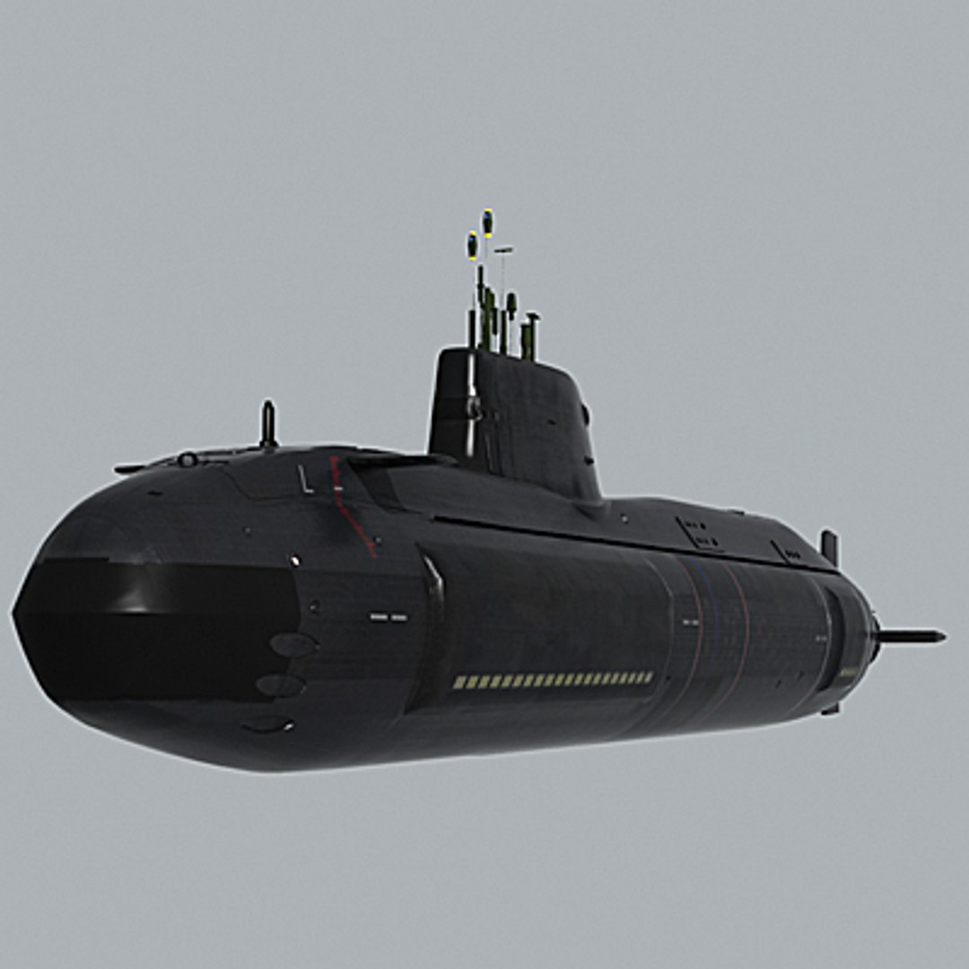 3d Model Hms Astute S119