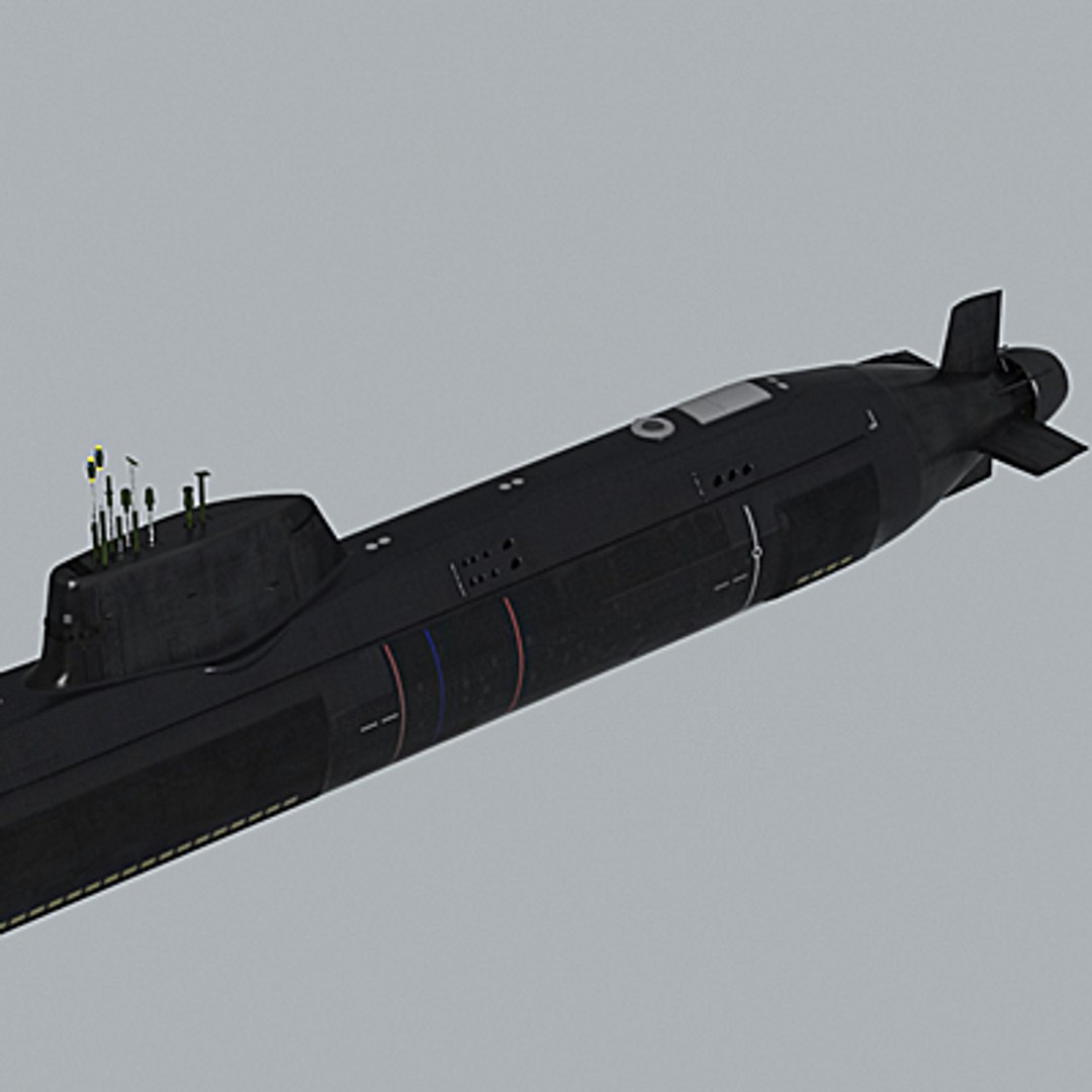 3d Model Hms Astute S119