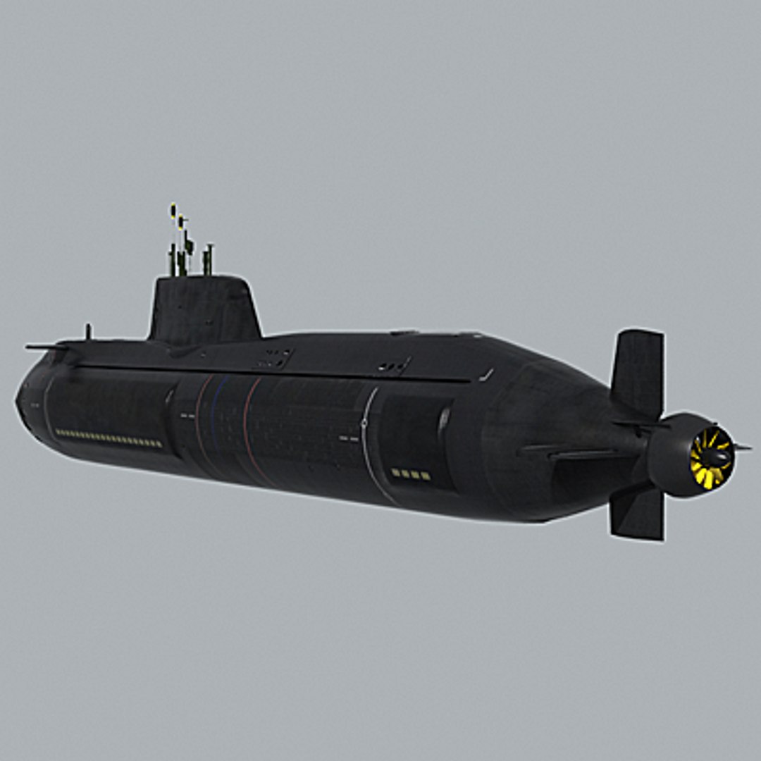 3d Model Hms Astute S119