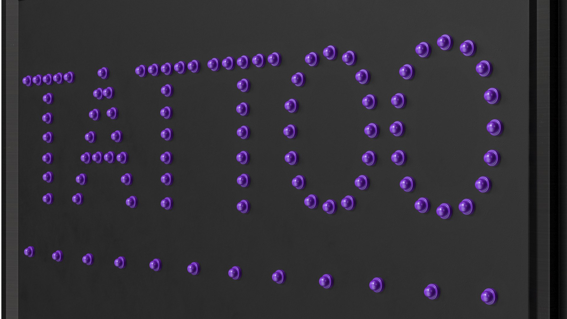 3D model Tattoo Purple LED Neon Light Sign for Business OFF ...