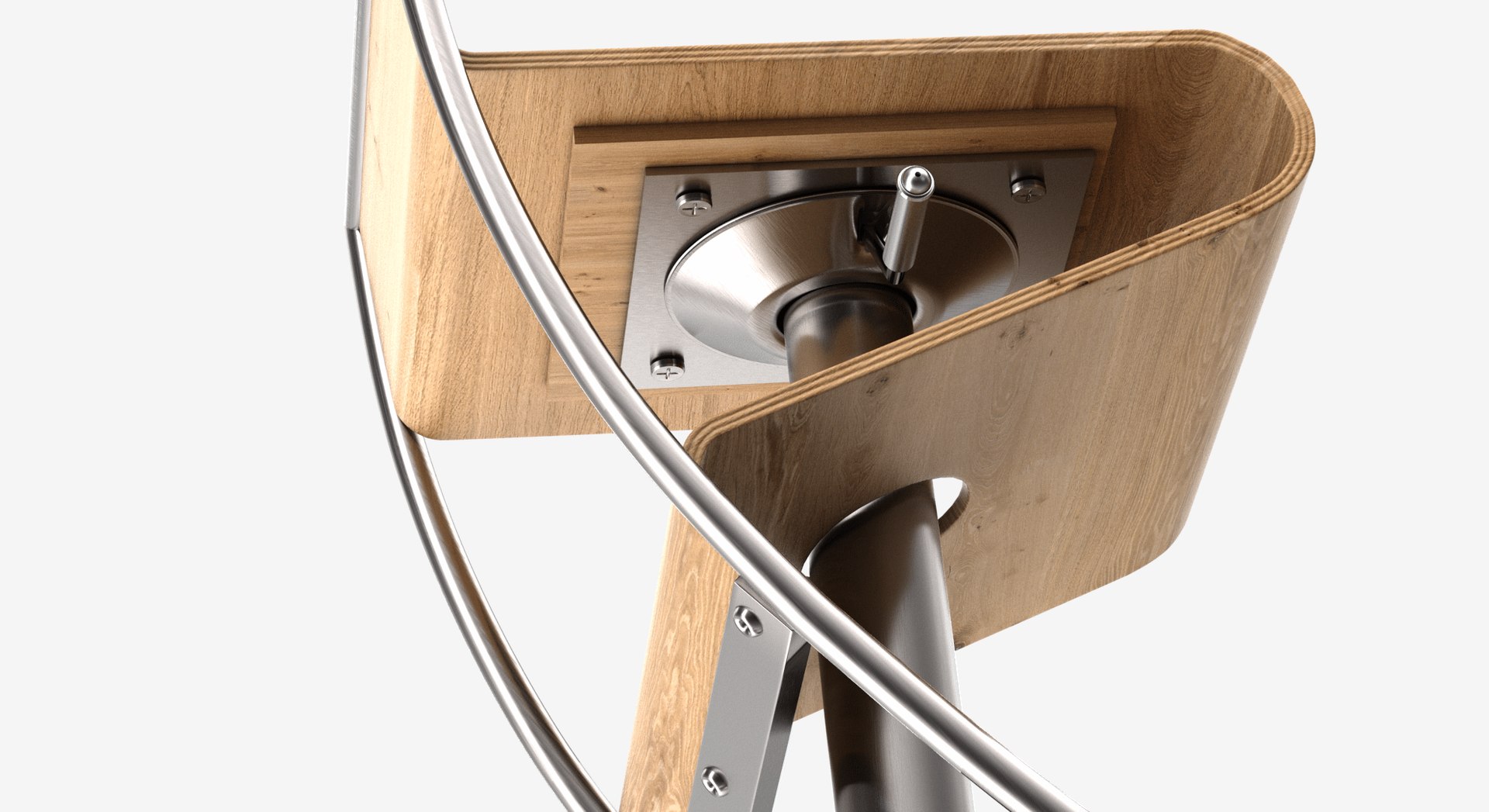 3D Bar Stool Model - TurboSquid 1333693