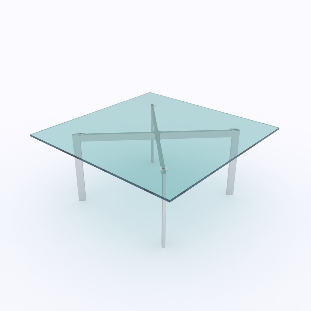 3ds Max Barcelona Table