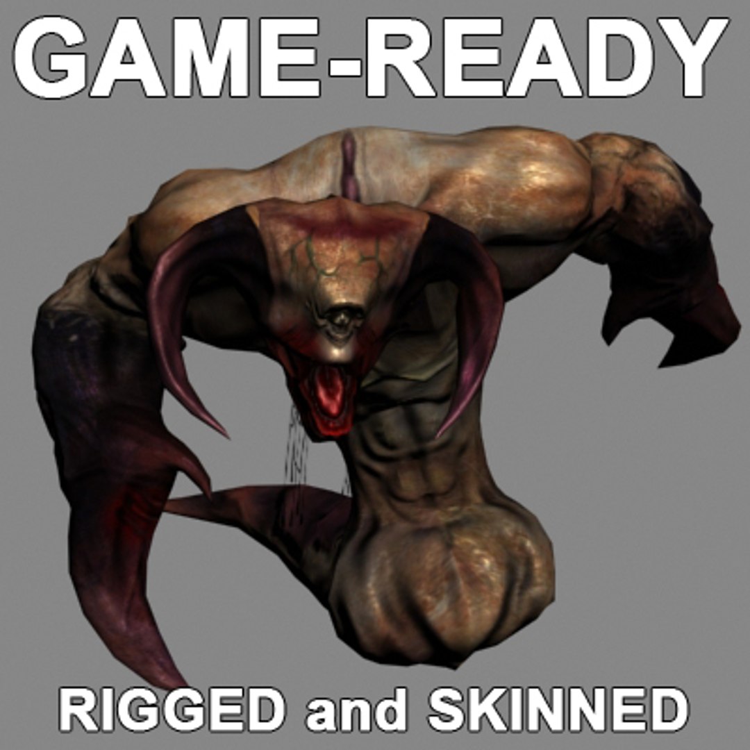 Ready Character 3d Model