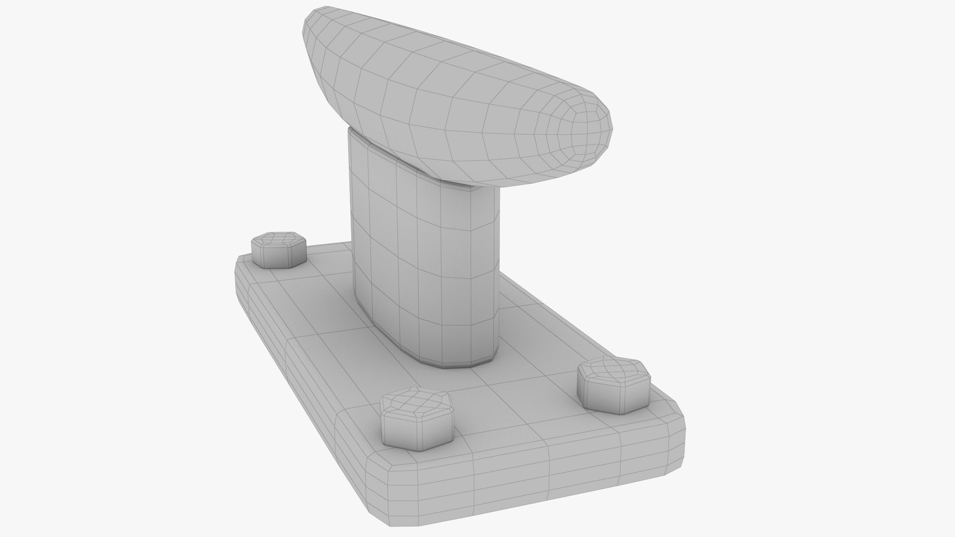 3D Ship Cleat V1 Model - TurboSquid 2043956