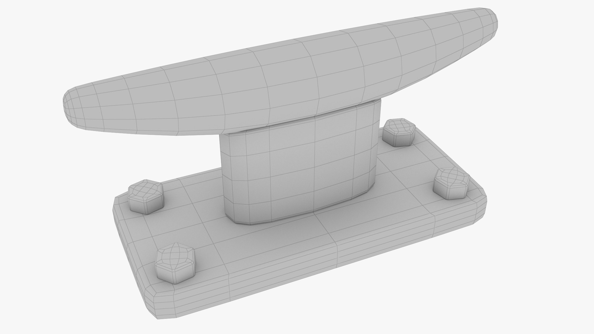 3D Ship Cleat V1 Model - TurboSquid 2043956