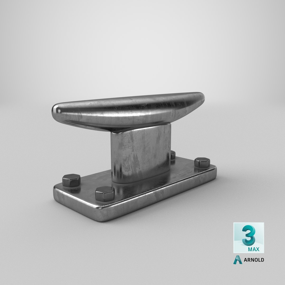 3D Ship Cleat V1 Model - TurboSquid 2043956