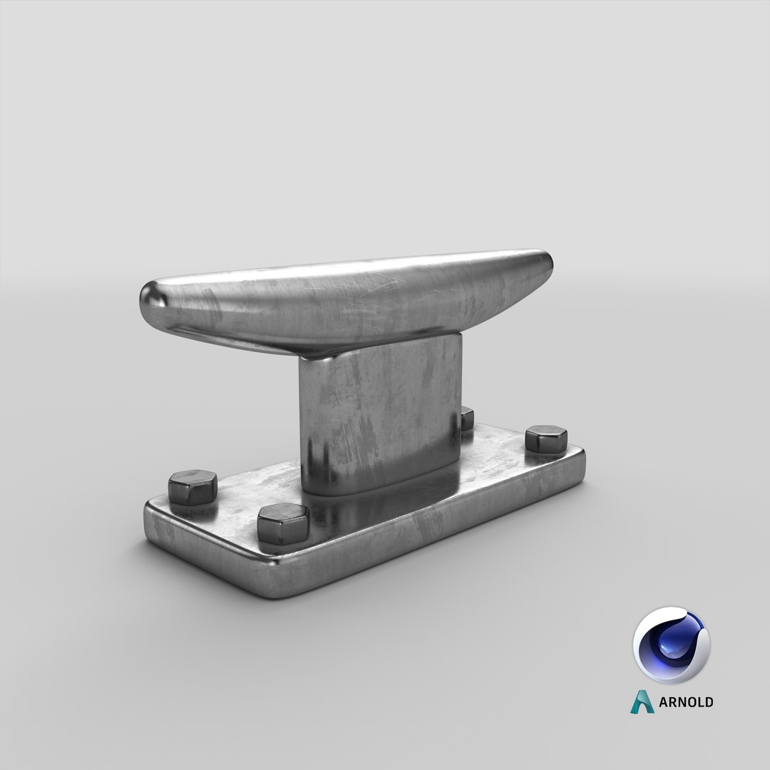 3D Ship Cleat V1 Model - TurboSquid 2043956