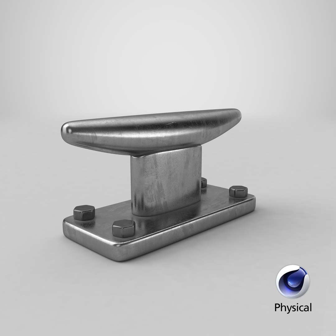 3D Ship Cleat V1 Model - TurboSquid 2043956