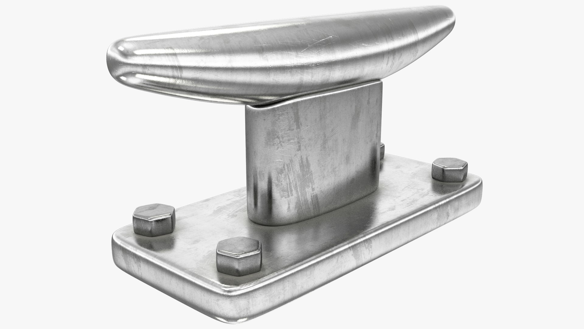 3D Ship Cleat V1 Model - TurboSquid 2043956