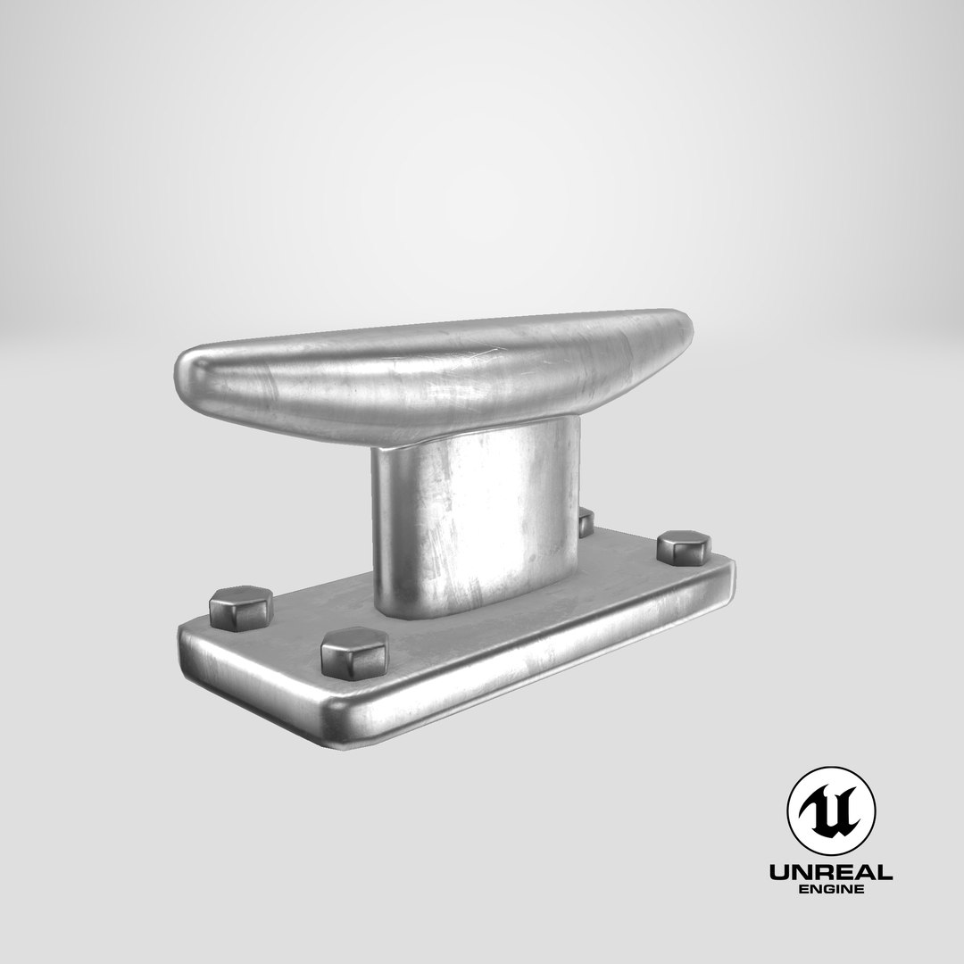 3D Ship Cleat V1 Model - TurboSquid 2043956