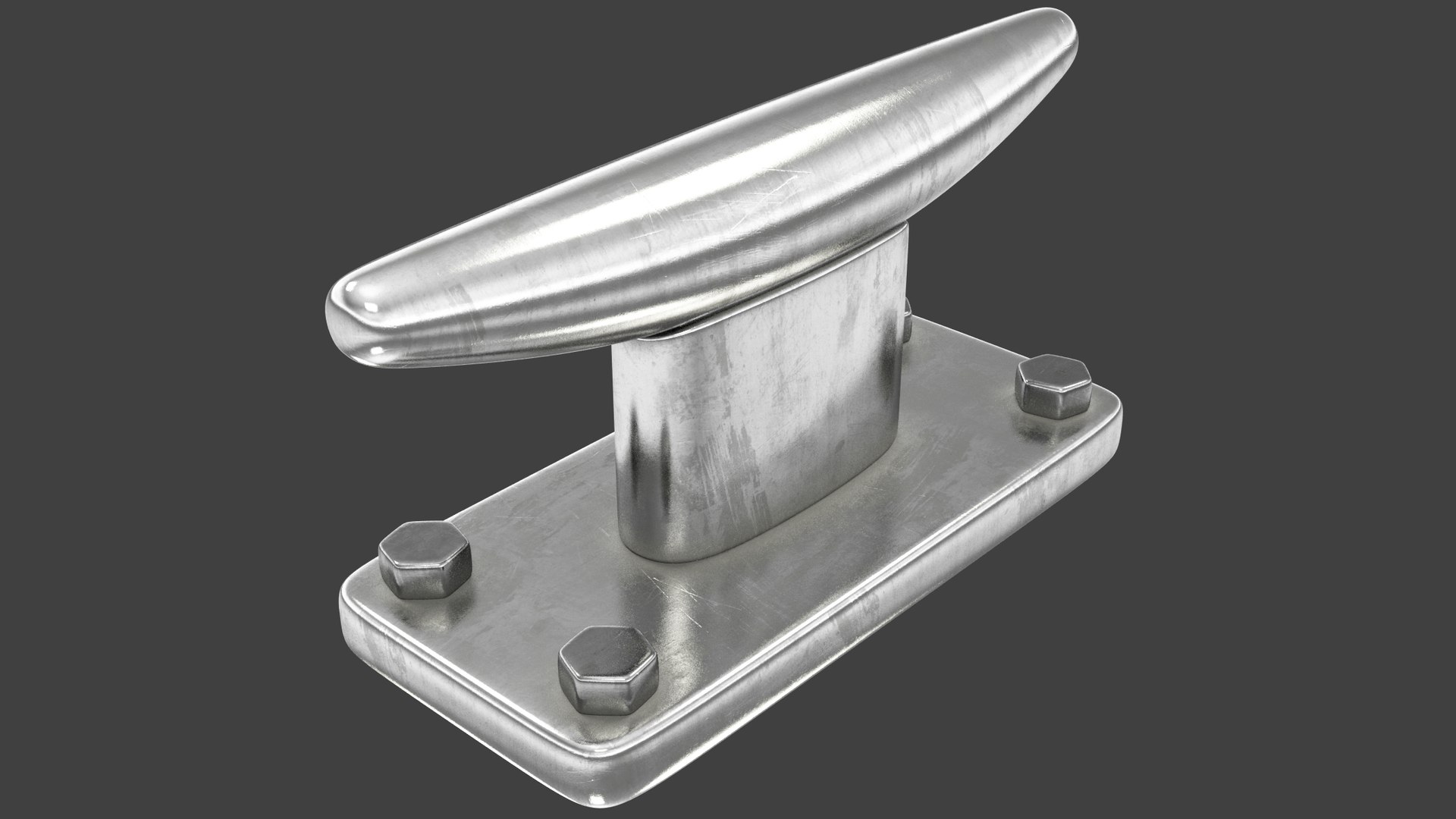 3D Ship Cleat V1 Model - TurboSquid 2043956