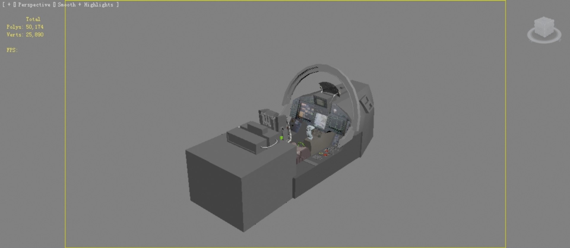 Eurofighter Typhoon Cockpit 3D - TurboSquid 2110429