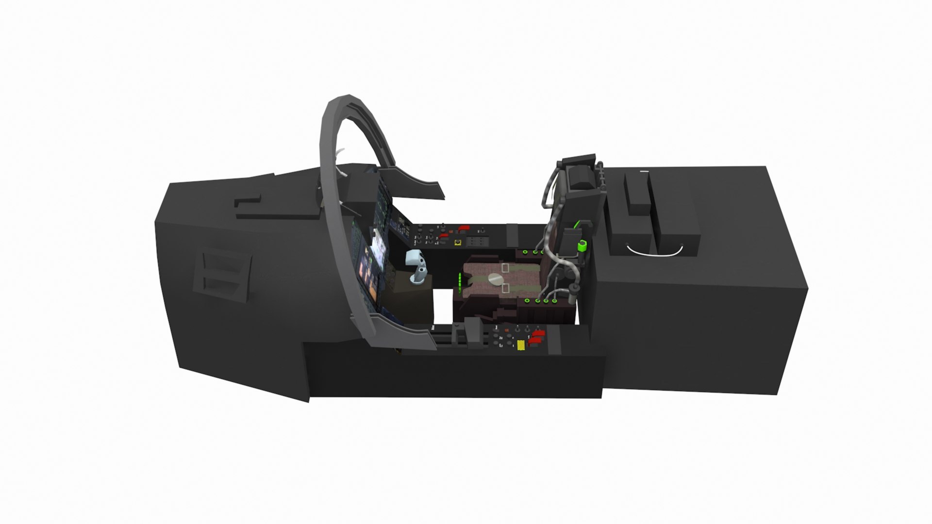 Eurofighter Typhoon Cockpit 3D - TurboSquid 2110429