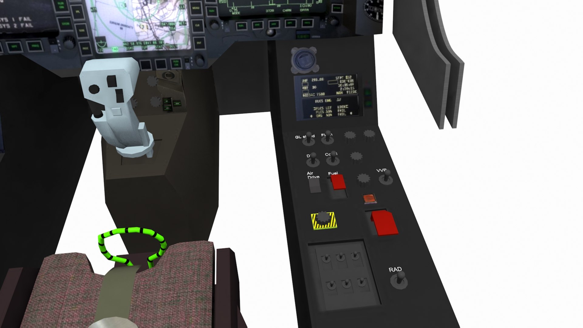 Eurofighter Typhoon Cockpit 3D - TurboSquid 2110429