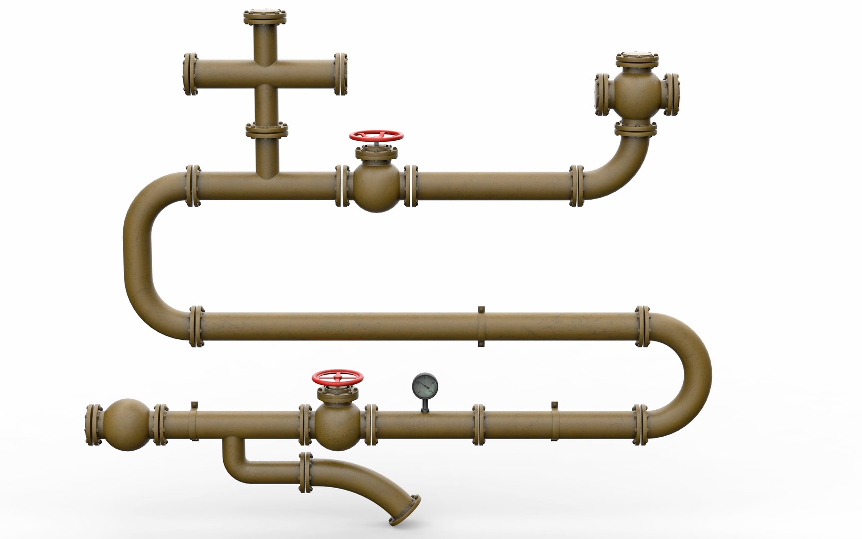 Pipe Valve Industry Model - TurboSquid 1502877