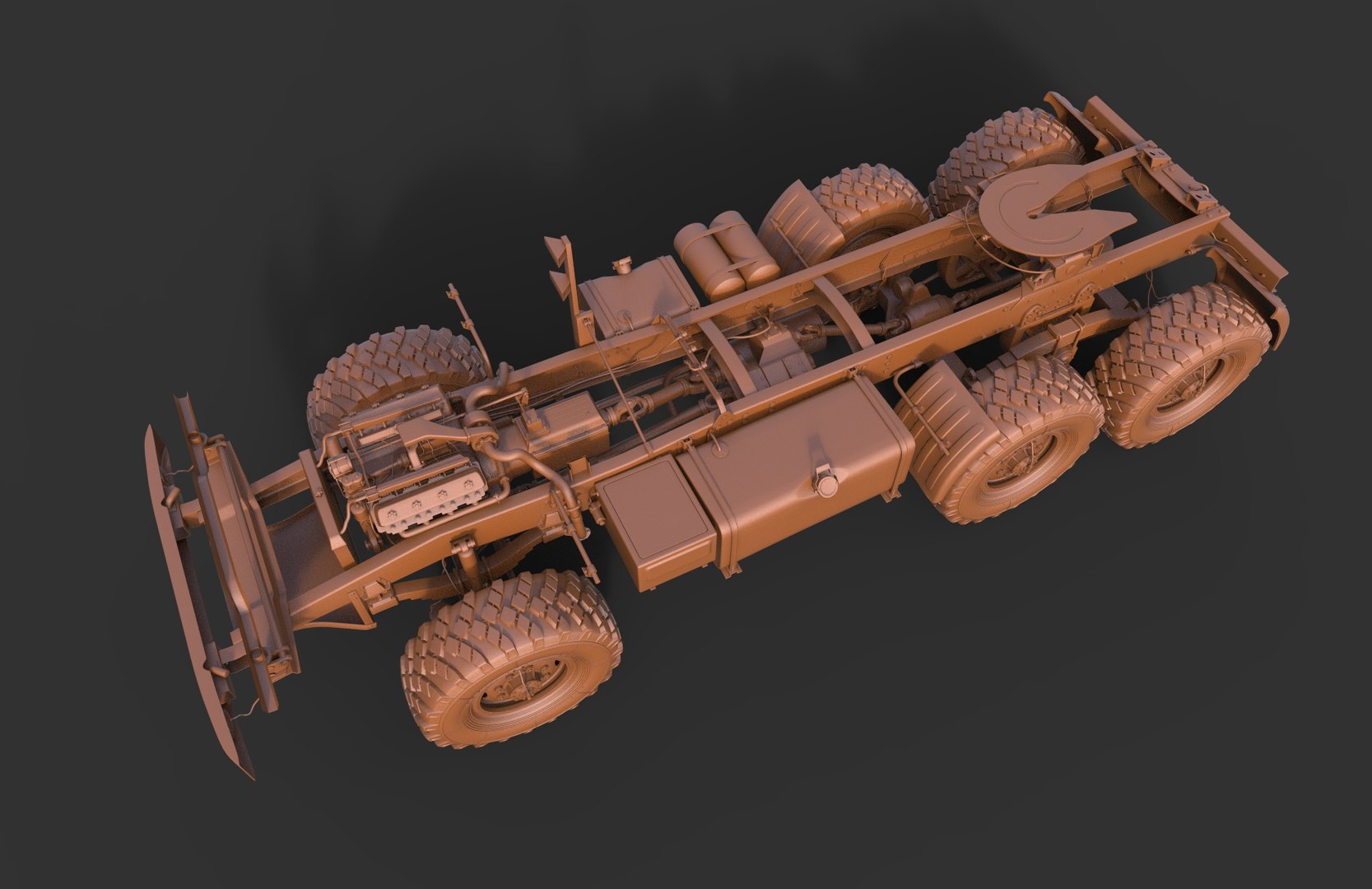 3D Kamaz ATZ 12 Tanker - TurboSquid 1995463