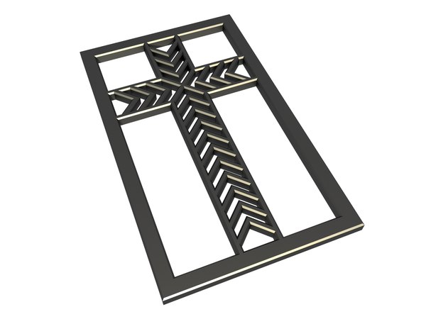 3D cross model - TurboSquid 1474006