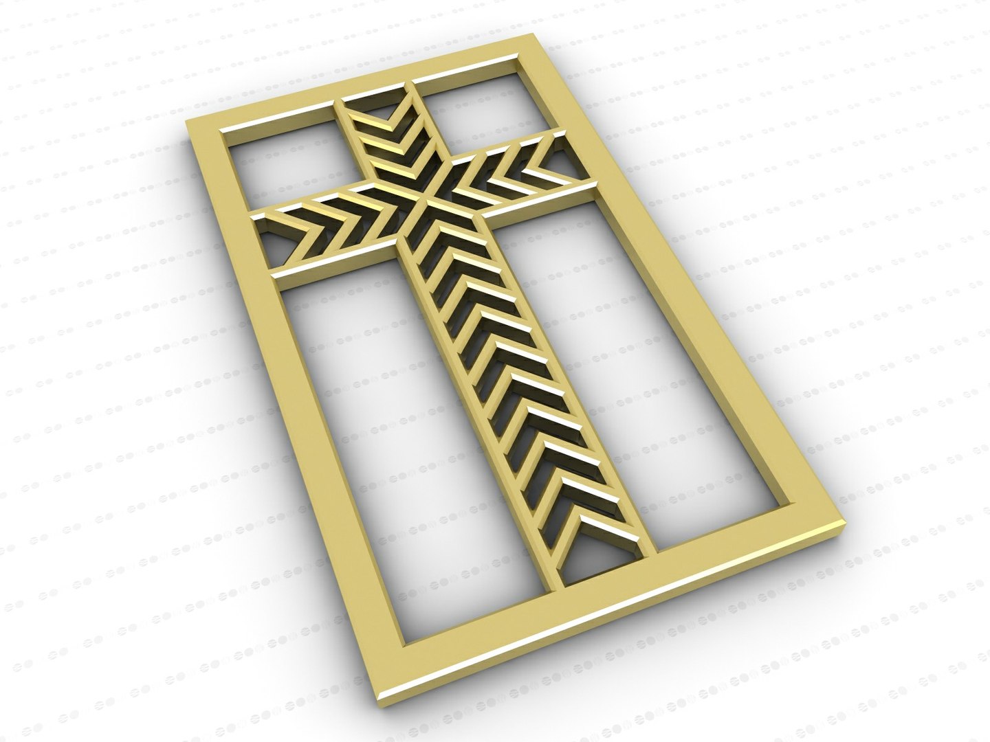 3D cross model - TurboSquid 1474006