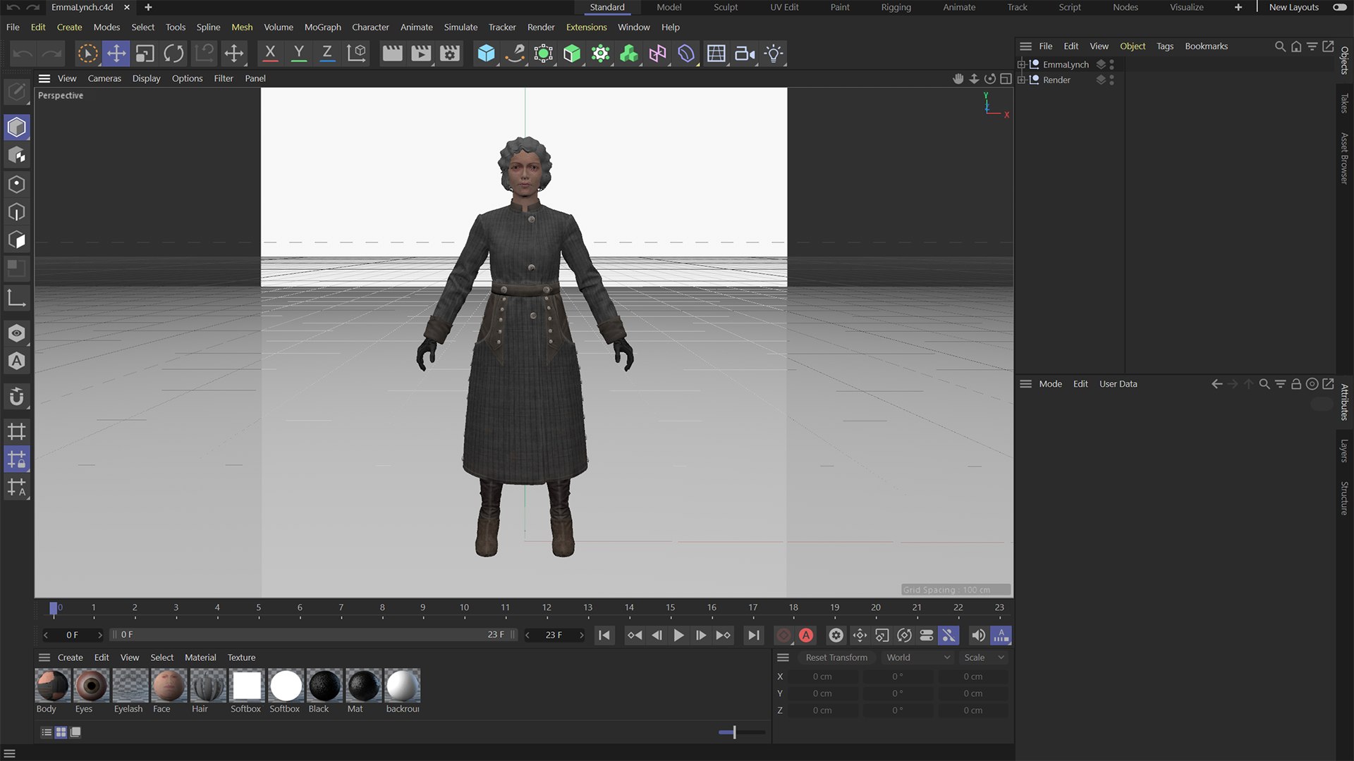 3D Emma Lynch - TurboSquid 1905919