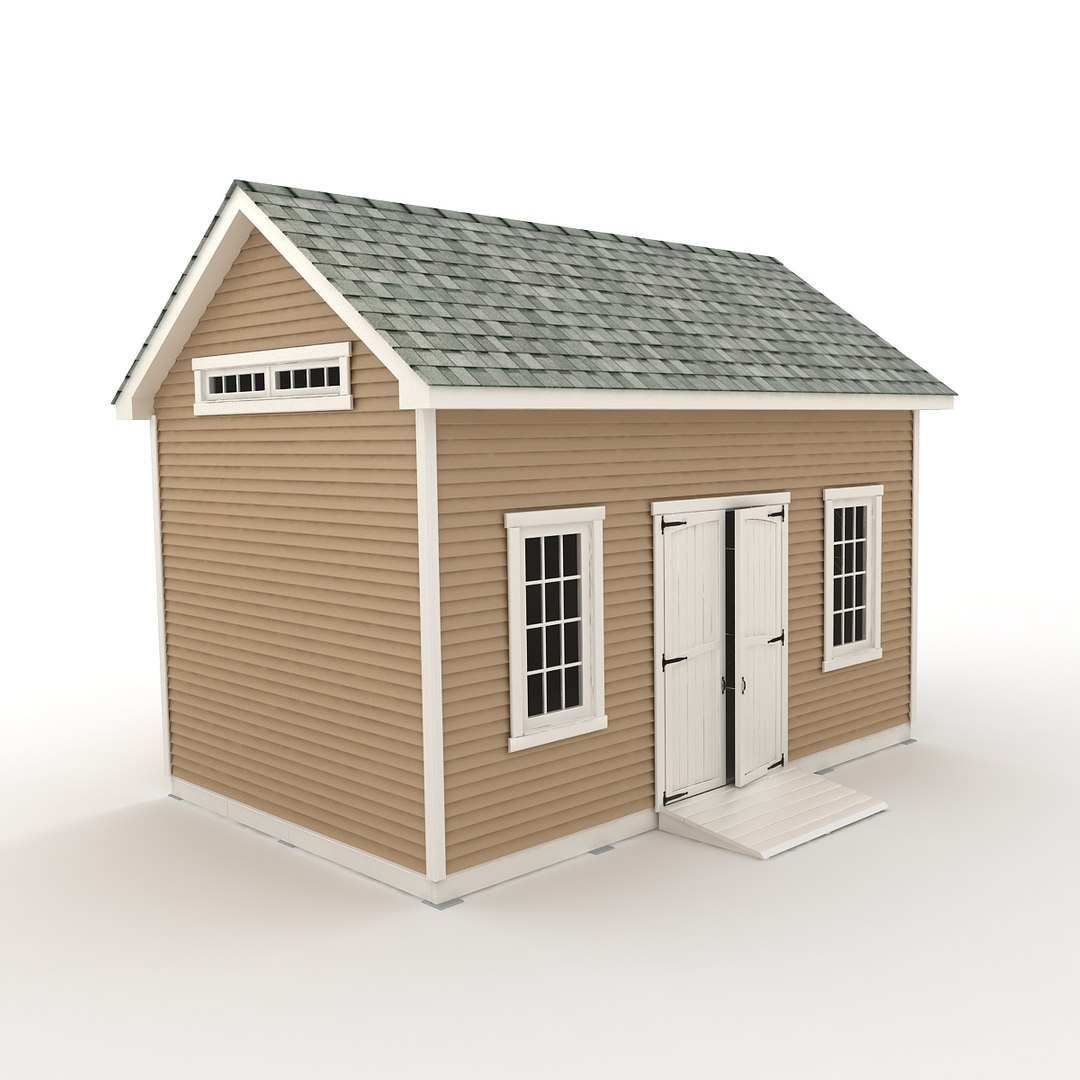 3D model garden sheds vol 1 - TurboSquid 1408500