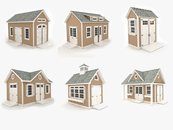 Shed 3D Models for Download | TurboSquid