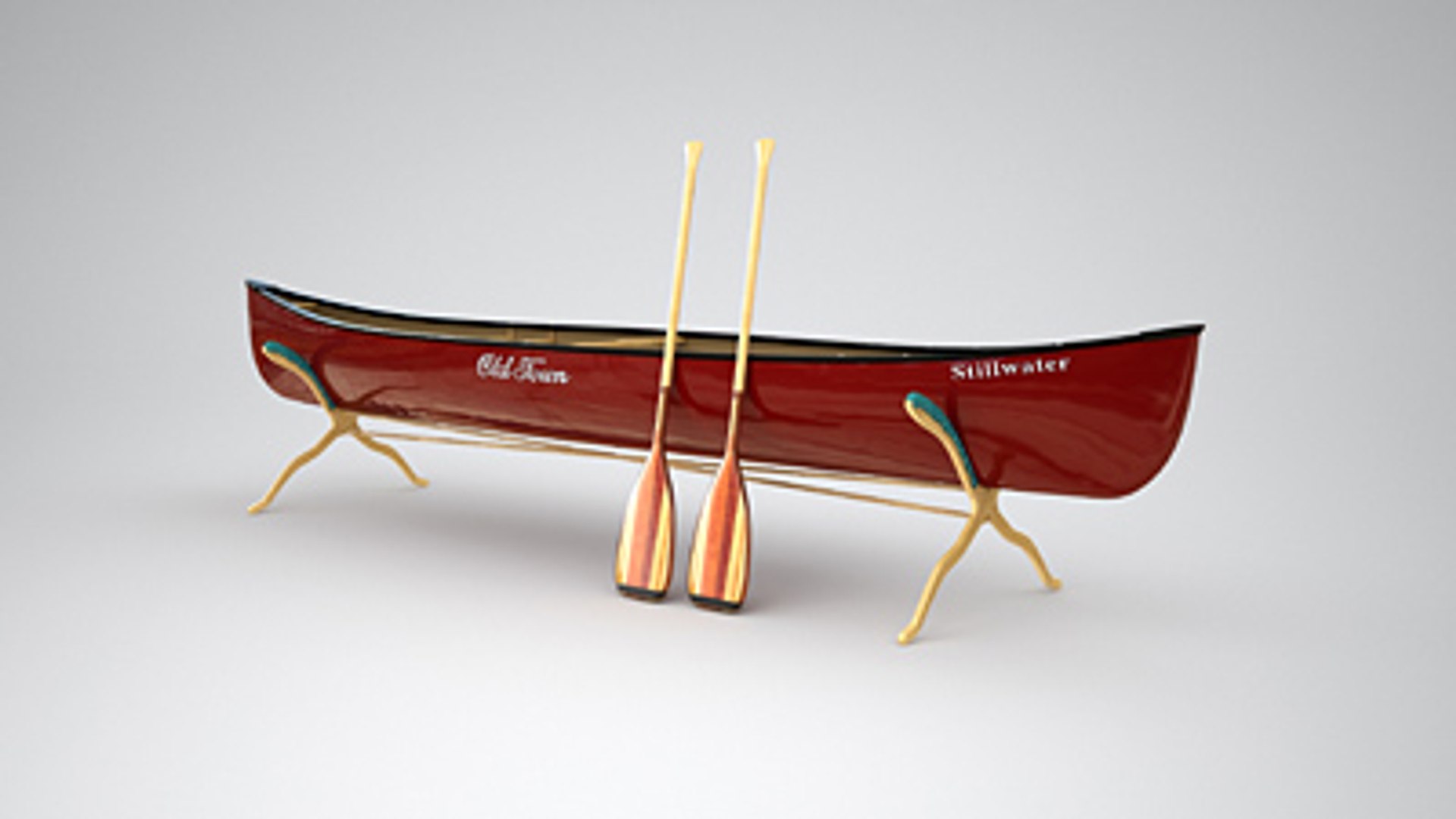 3d Canoe Venture Ranger Model