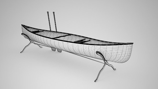 3d canoe venture ranger model